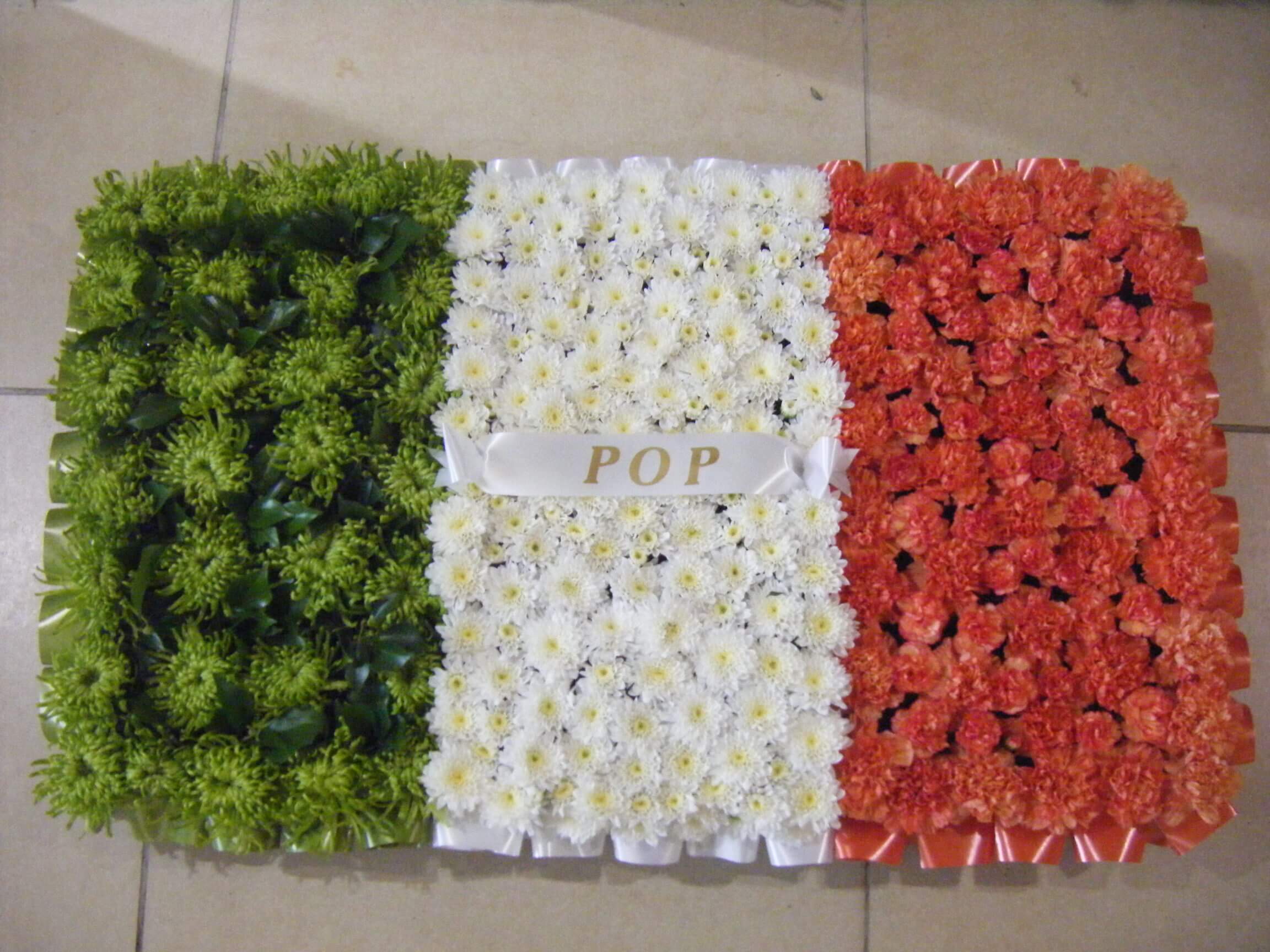 Fresh Irish Flag - All Seasons Florist